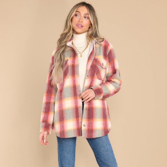 Thread & Supply | Jackets & Coats | Thread Supply Chandler Sunset Plaid ...
